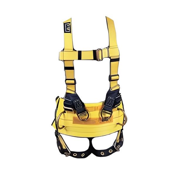 Delta Derrick Harness Back Lifting D Rings Tongue Buckle Leg Straps