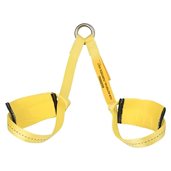Retrieval Wristlets for Confined Space Rescue, 2 ft, 2 Legs, D-Ring