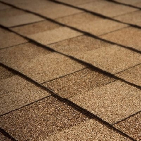 brown felt shingles